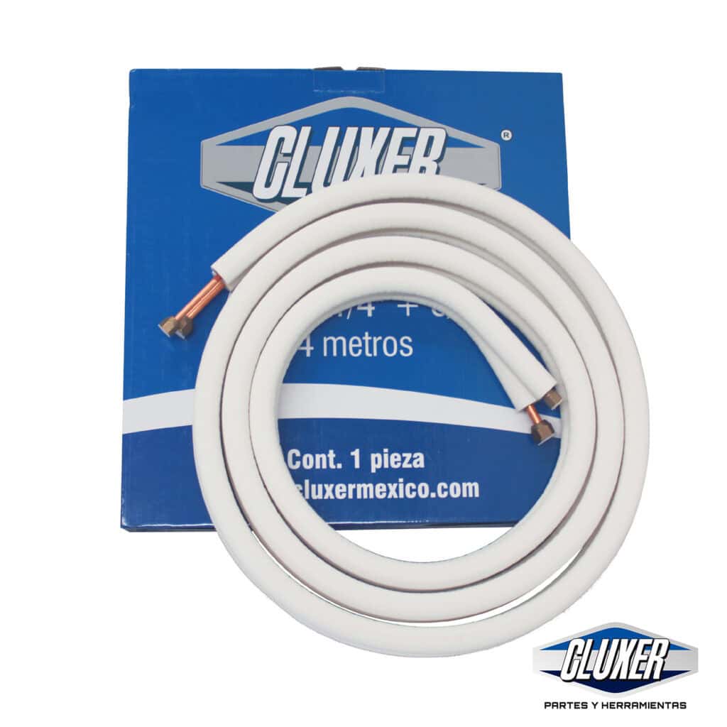 Kit de Instalacion para Minisplit de 1/4 y 3/8 Marca: CLUXER