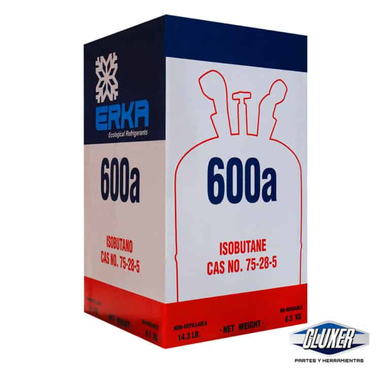 Gas Refrigerante R-600A 6.5Kg. Marca ERKA - Modelo: CXR600...